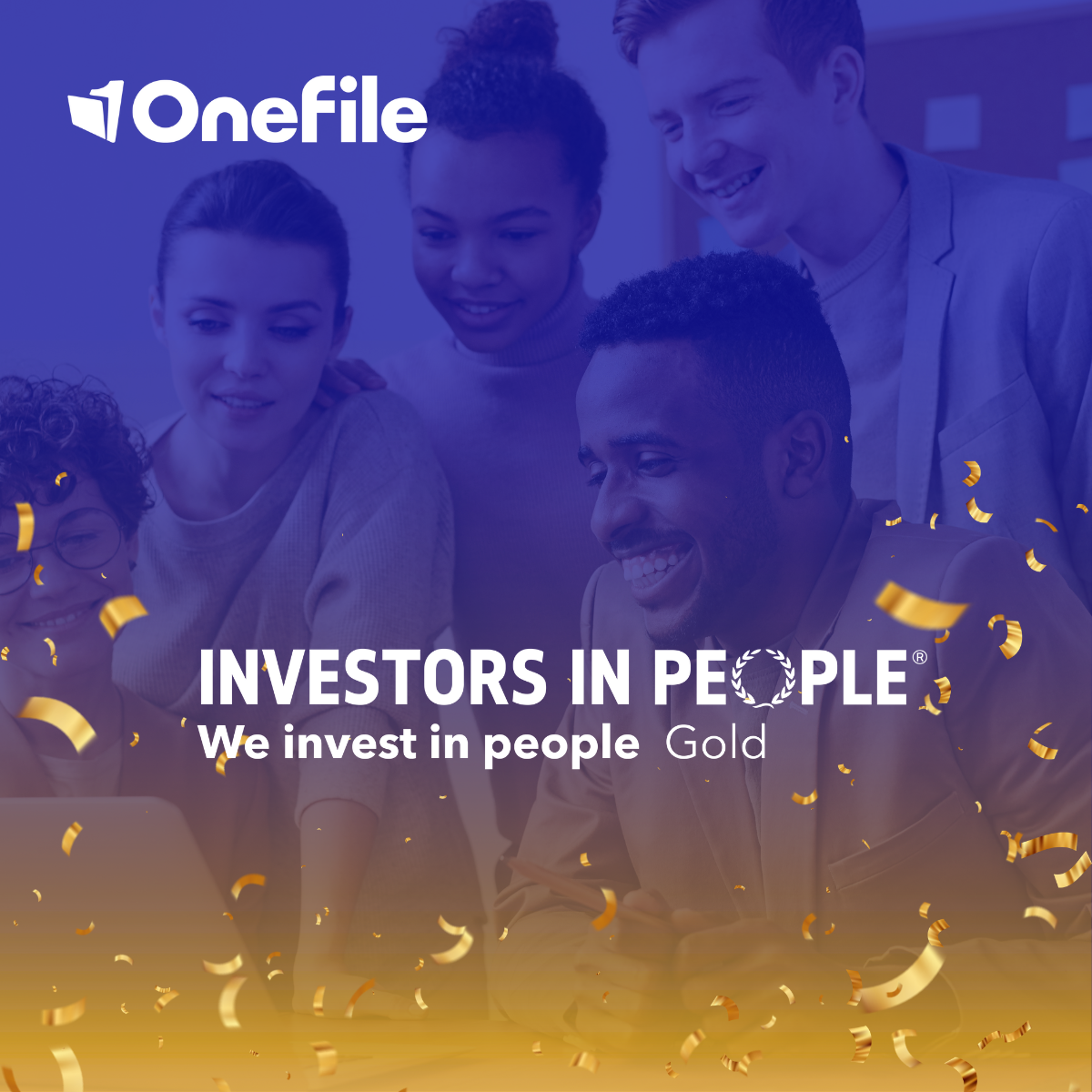 OneFile awarded Investors in People GOLD status